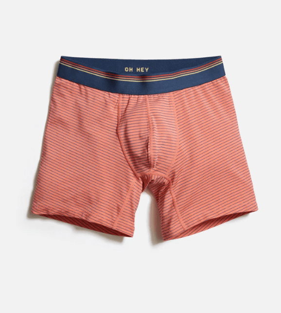 Marine Layer Best Boxer Briefs Ever in Coral Stripe – Unincorporated
